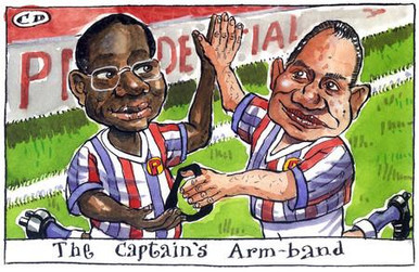 27731596-BIZ CARTOON The Captain s Arm-band - The Times | Newsprints