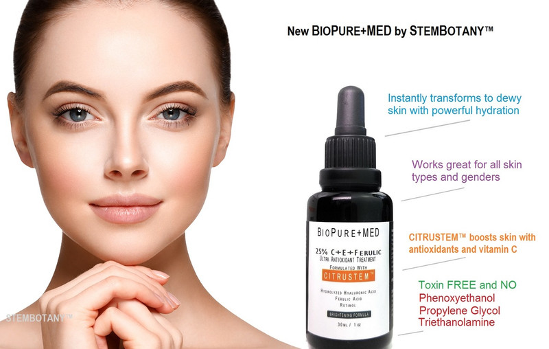 Vitamin Ce Ferulic Acid Serum | Stabilized Vitamin C Serum | Stembotany.com