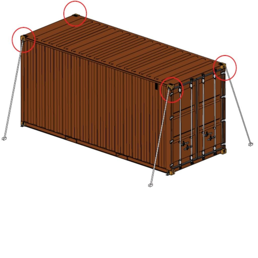 1-1/4" Strap with Container Bracket | Mobile Home Outfitters