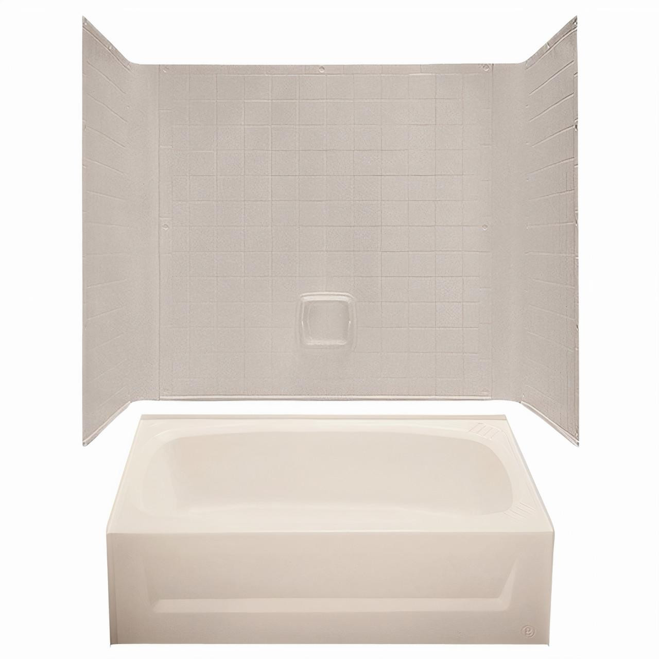 Better Bath 54" x 27" ABS Plastic Bathtub Replacement Kit | Mobile Home ...