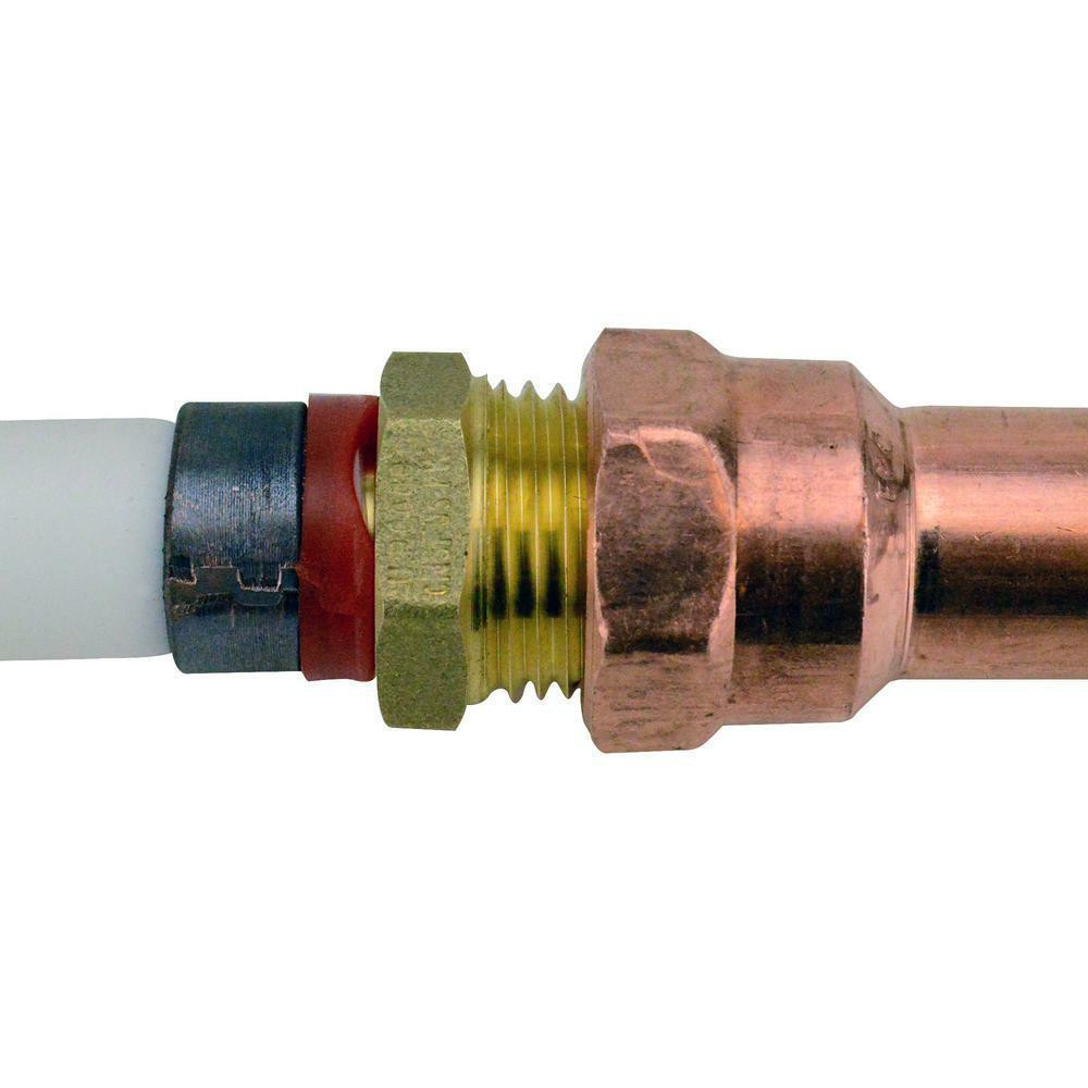 Brass PEX Barb to MPT Adapter | Mobile Home Outfitters