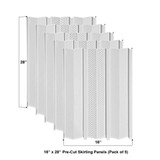 Pre-Cut Premium Plus Vented Vinyl Skirting | Mobile Home Outfitters
