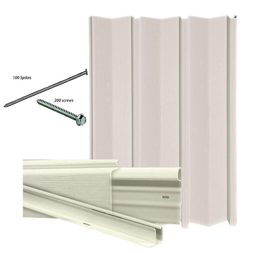 16' x 80' Mobile Home Skirting Kit - Premium Plus Solid Skirting ...