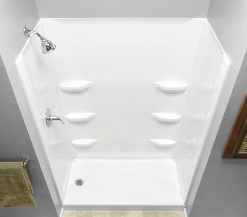 Lyons Elite 54" x 27" Fiberglass Shower Replacement Kit | Mobile Home ...