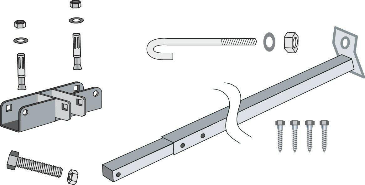 Xi2 Concrete System with 5' Lateral Strut | Mobile Home Outfitters