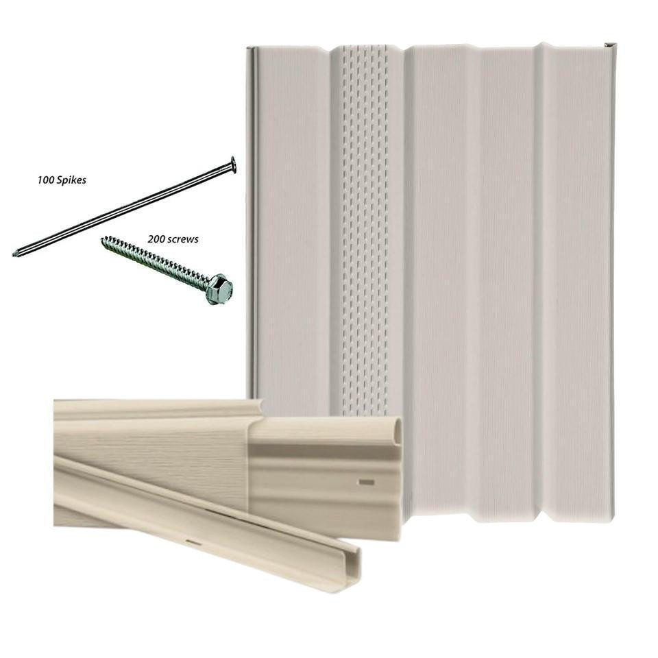 14' x 70' Mobile Home Skirting Kit - Eagle Deluxe Vented Skirting ...