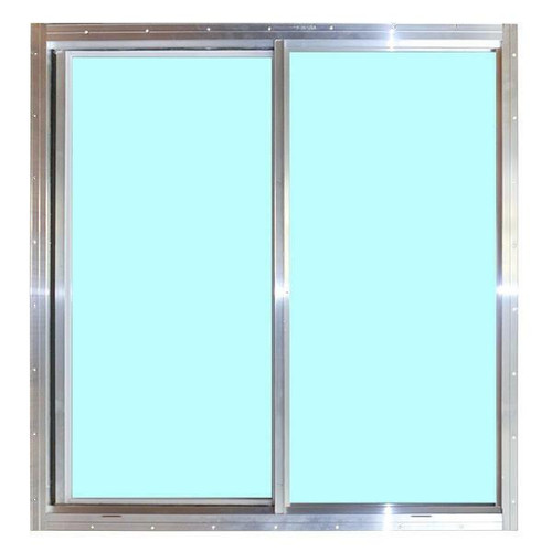46.75" x 40" Sliding Aluminum Mobile Home Exterior Window - Mill Finish ...