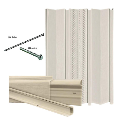 32' x 80' Mobile Home Skirting Kit - Premium Plus Vented Skirting