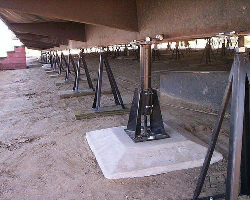 Steel Pier for Mobile Home Foundations | Mobile Home Outfitters