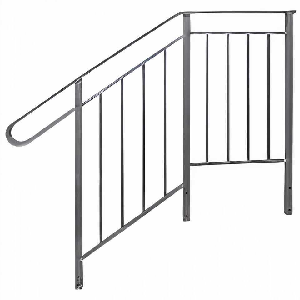 DuraGrip II Fiberglass Step - 8" Step Height - 38" x 38" Platform - 6 ...