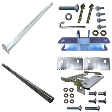 Xi2 Concrete Foundation System with 44" Longitudinal Bar and 5' Lateral ...