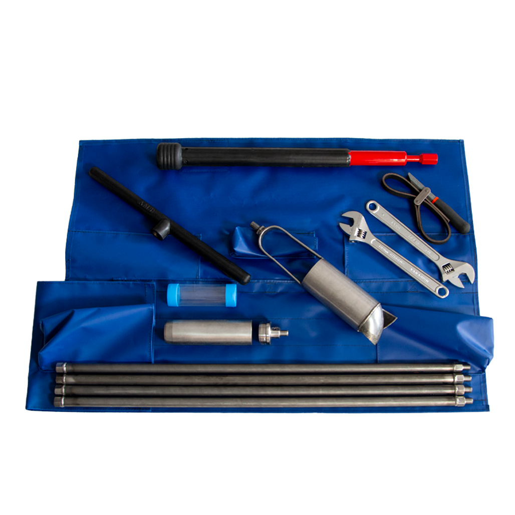 3-1/4" X 3' Soil Core Sampling Mini Kit, 5/8" Thread