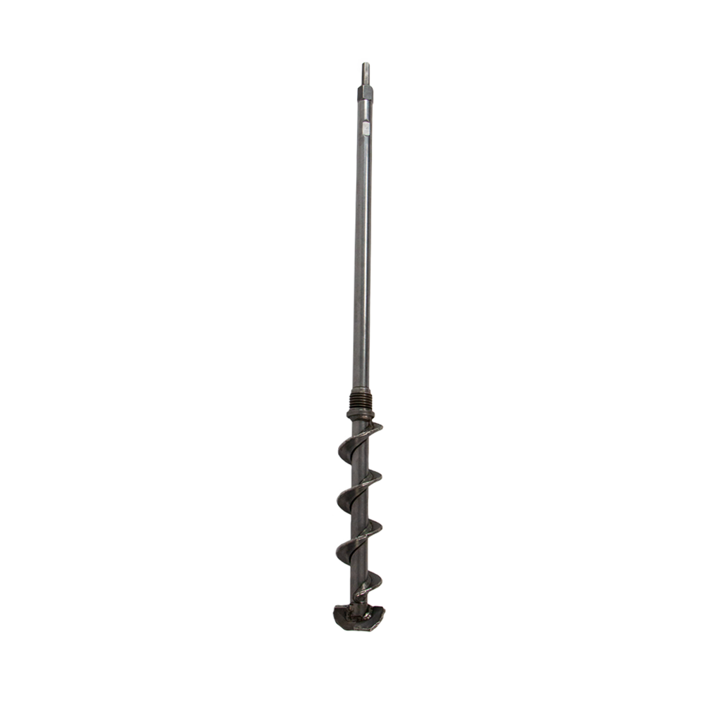 2-1/2" Flighted Auger w/ Standard Tip & 1/2" Drill Adapter