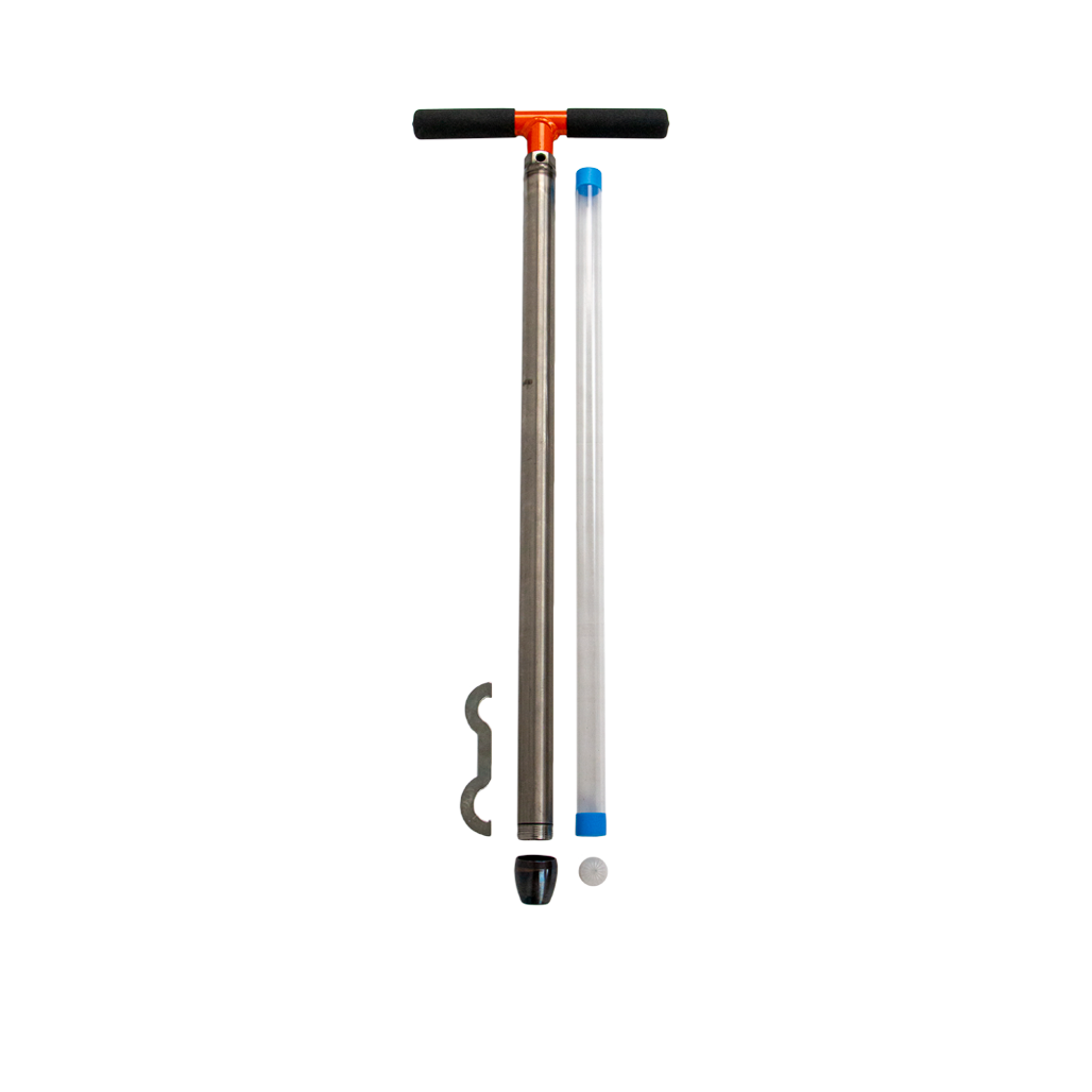 1-1/4" X 24" Stainless Steel Replaceable Tip Sand Probe w/ Handle, 5/8 ...