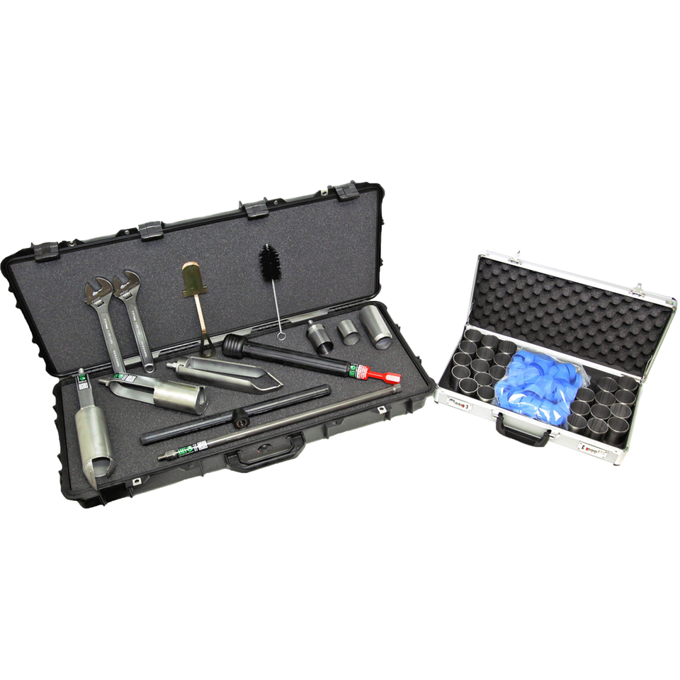 Bulk Density Soil Sampling Kit W/Compact Slide Hammer