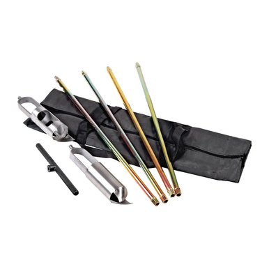 2-1/4" X 4' Mini Soil Auger Kit, Signature Series Thread
