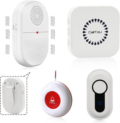 Wireless Caregiver Pager Call Bell Vibration Pager System Alert