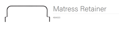 Mattress Retainer Bar