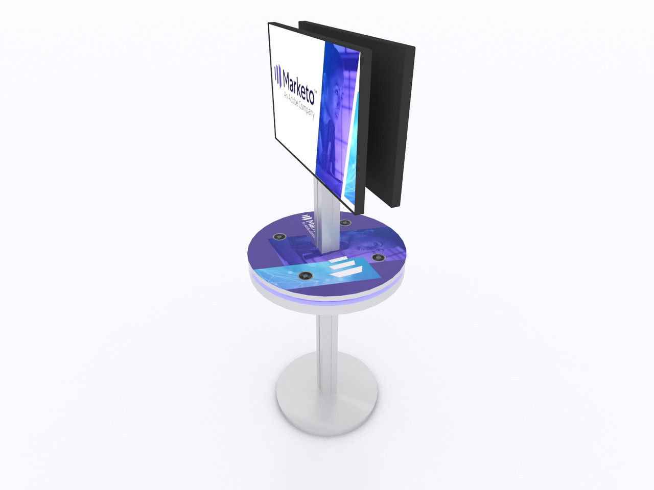 InCharg MOD-1474 Wireless Monitor Stand Charging Station