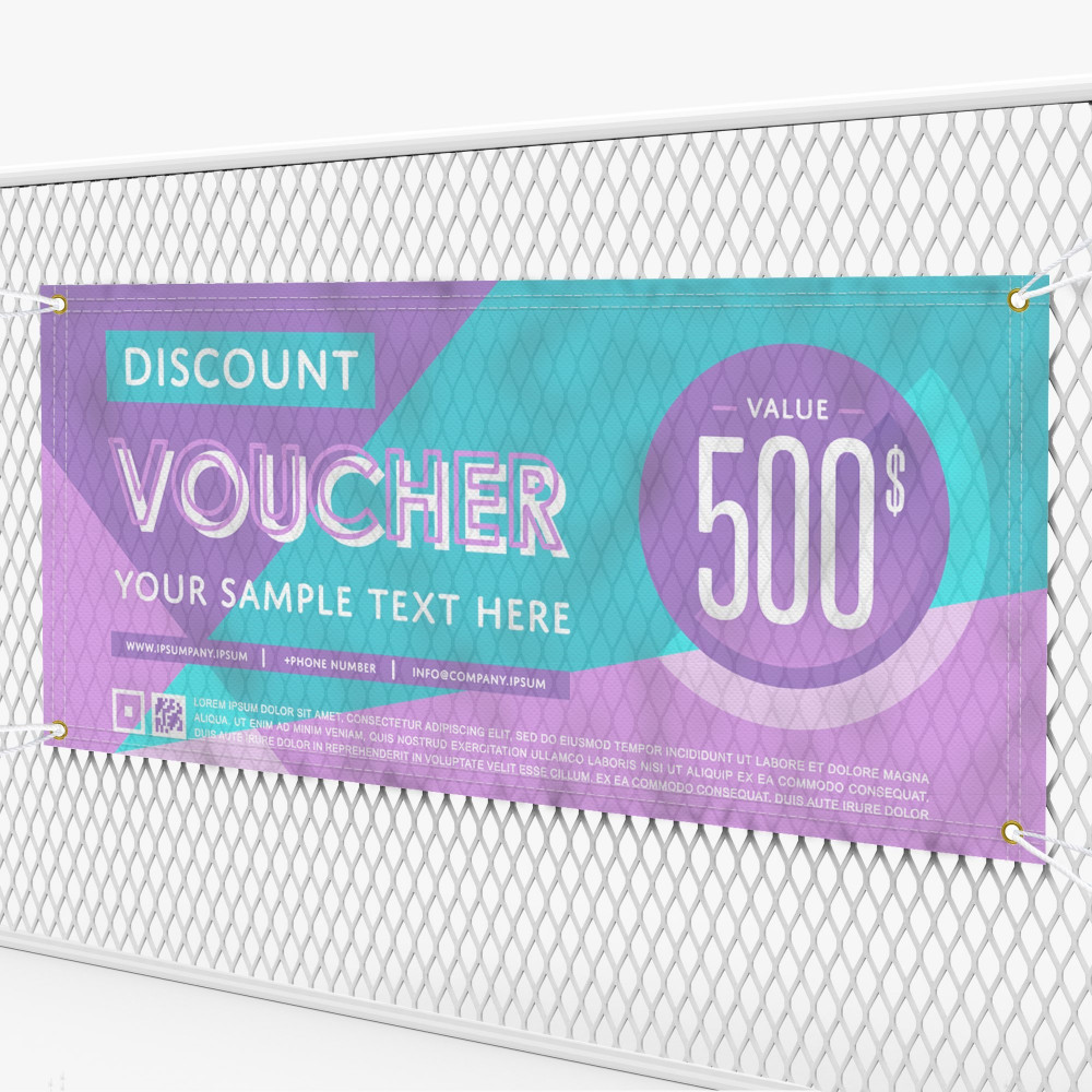Mesh Vinyl Banners | Custom Banner Printing | Outdoor Banners