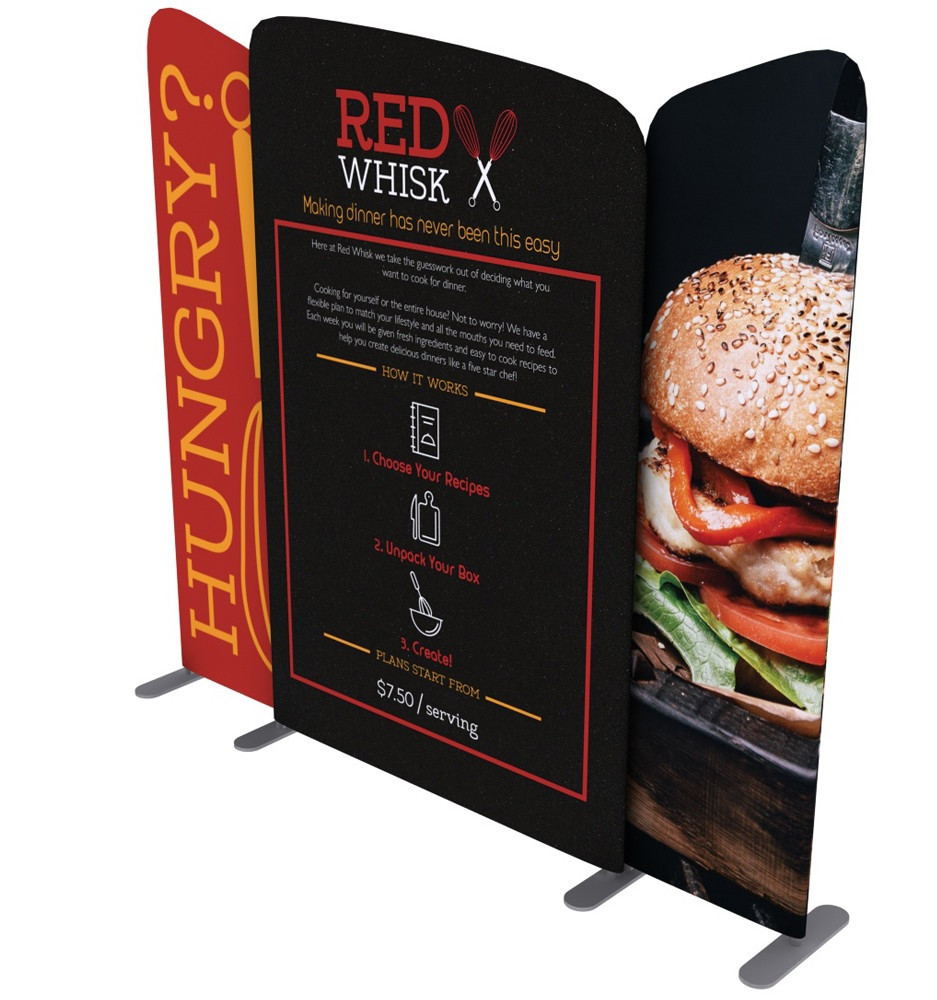 EZ Tube Fabric Display | Tension Fabric Backdrop | Fabric Display