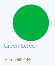 Collapsible Green Screen & Pop Up Green Screen Display