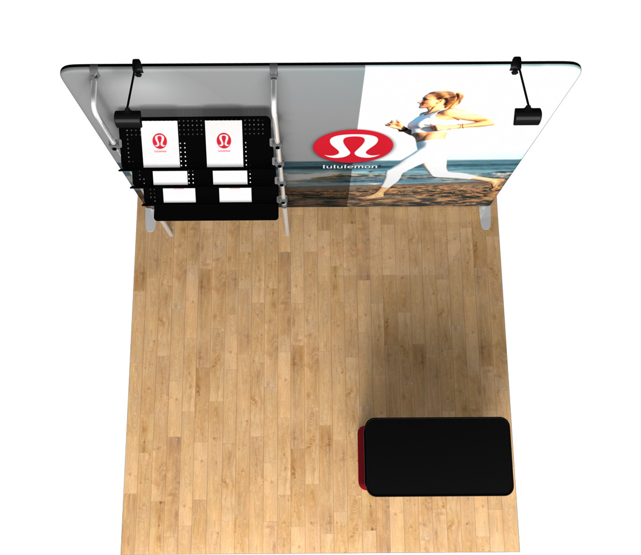 10ft QuickZip MAX Showcase Display Package | exponetUSA.com