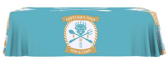 8ft Table Throw - Custom Printed