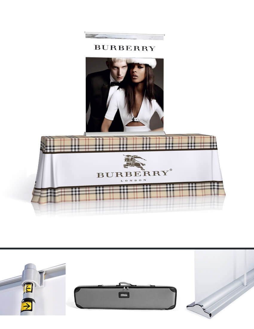 Banner Stands For Trade Shows | Retractable Tabletop Signs