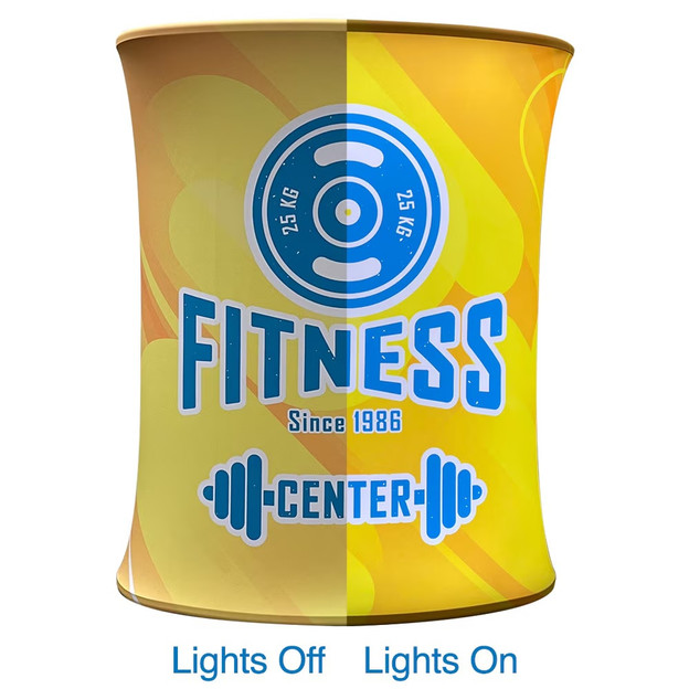 Backlit Gopher Pop Up Counter | exponetUSA