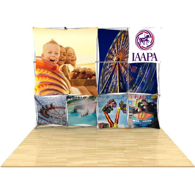 10ft 4x3 Delta 3D Snap Display - exponetUSA.com