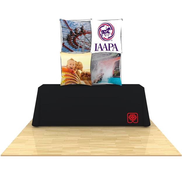 3D Snap 2x2 Table Top Charlie Display - exponetUSA.com