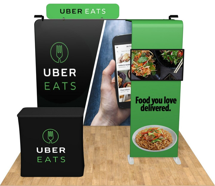 10ft QuickZip MAX Bridge Display Package | exponetUSA.com