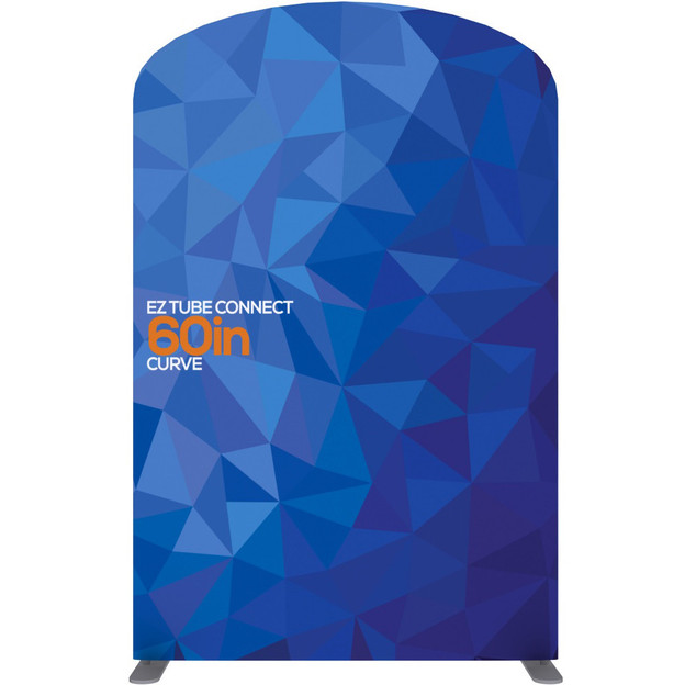 5ft Slanted EZ Connect Display - Tension Fabric Graphic System