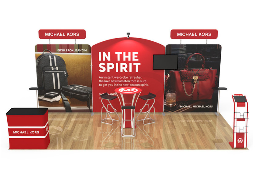 10X20ft Expo Merchandiser 06 Fabric Display Package | exponetUSA.com
