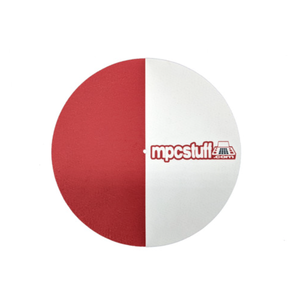 Slipmats w/ MPCSTUFF logo (Pair) - ALL NUMARK SPARE PARTS - SLIPMATS