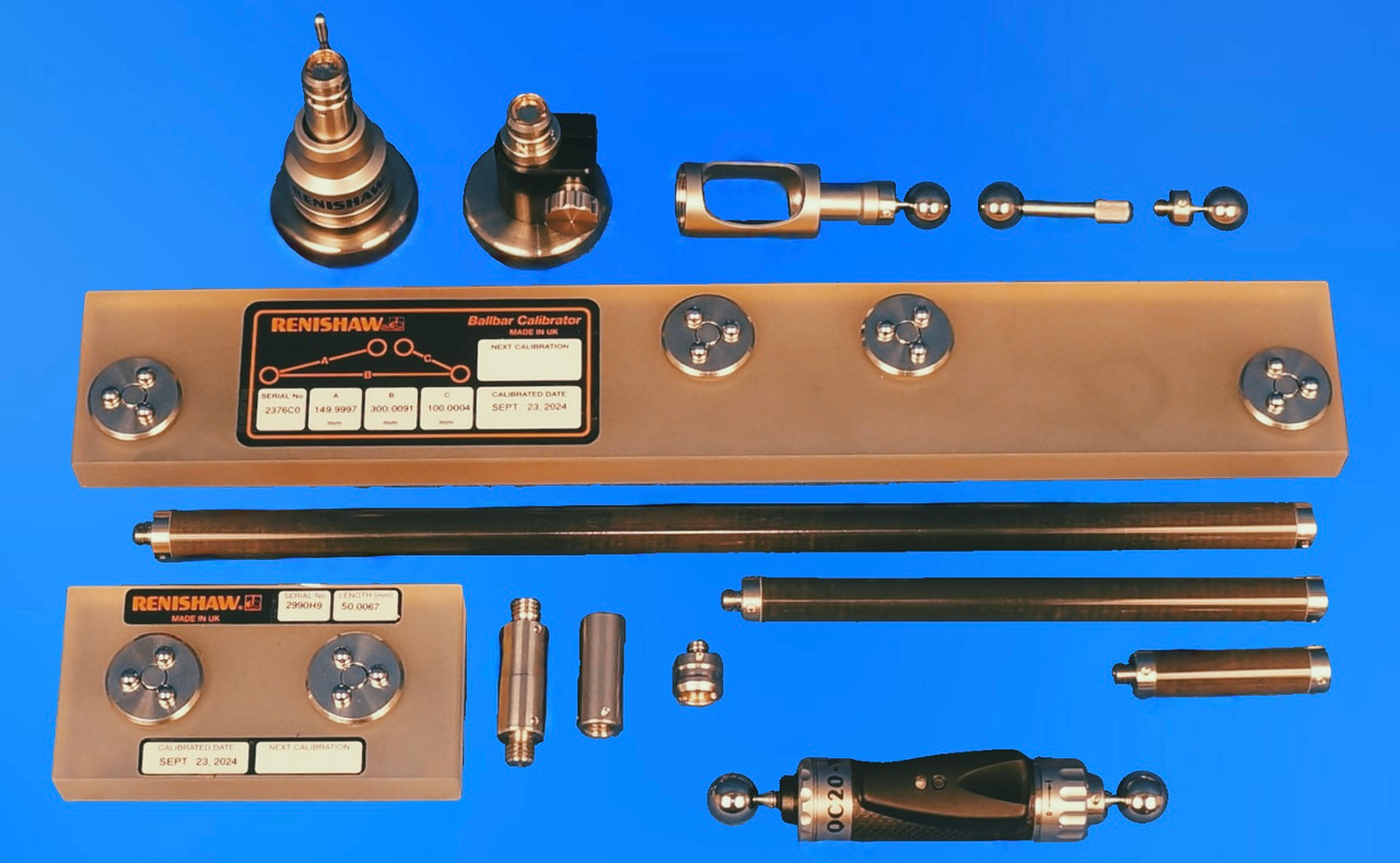 Renishaw QC20 Machine Tool Calibration Kit - Software and Zerodur ...