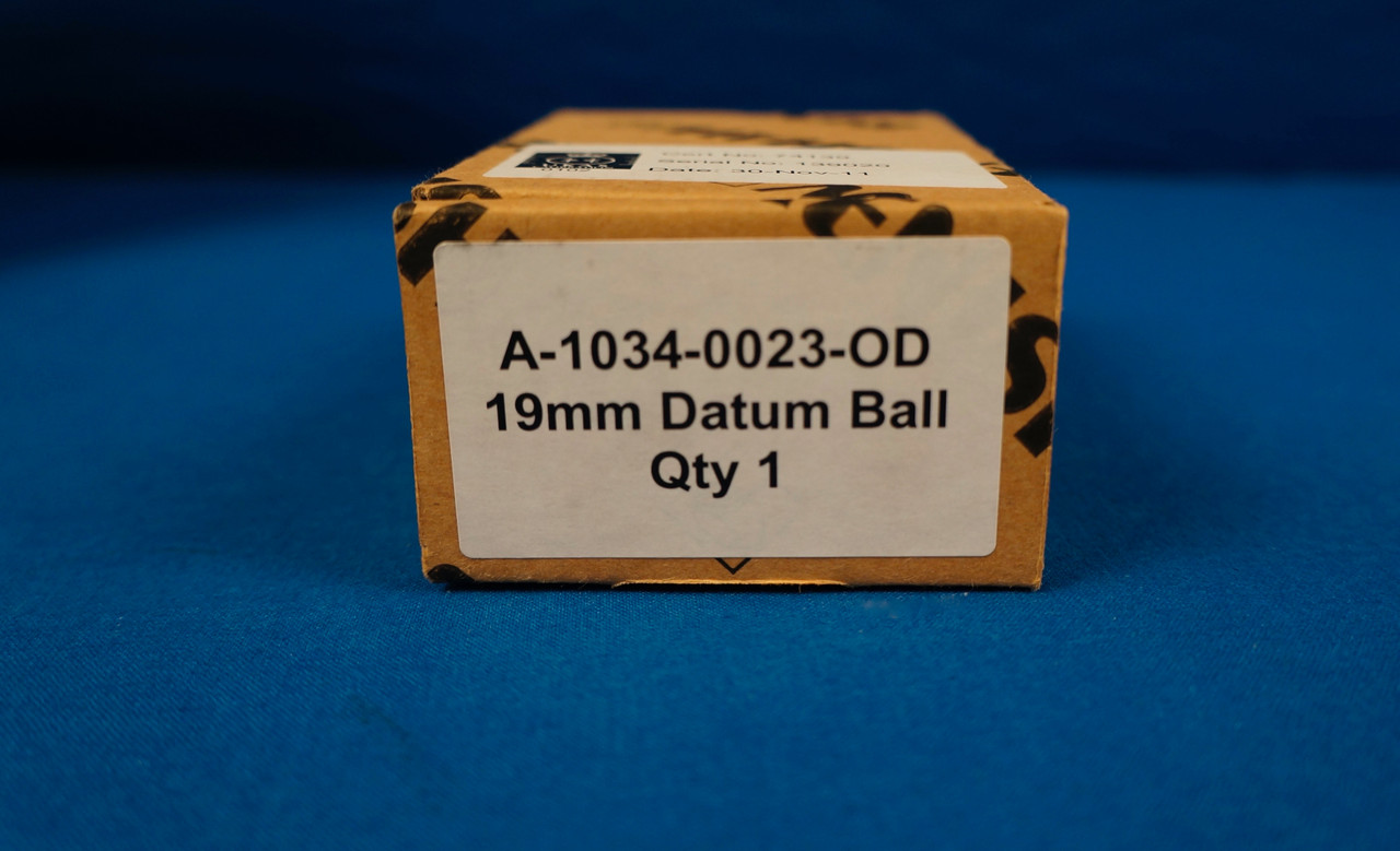 Renishaw .75 (19mm) Zeiss CMM Probe Datum Sphere Calibration Standard A ...