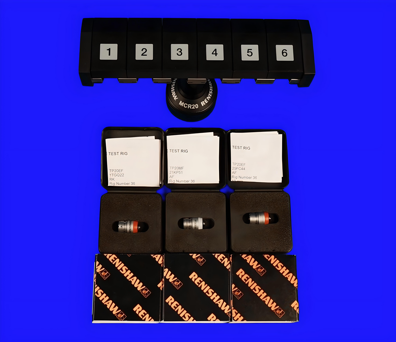 Renishaw MCR20 Rack with 2 TP20 EF, 1 MF Module New A-1371-0265 A-1371 ...