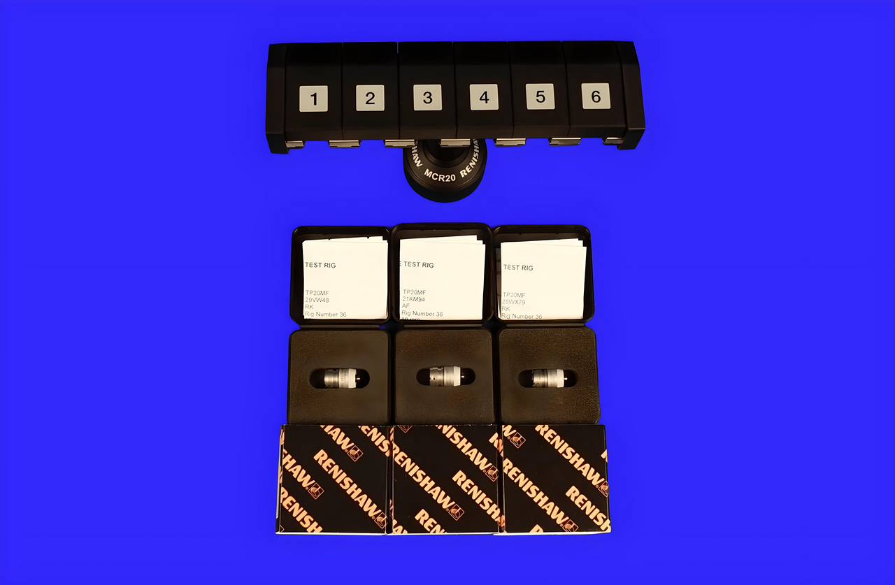 Renishaw MCR20 Rack with 3 TP20 MF Modules New A-1371-0264 A-1371-0271 ...