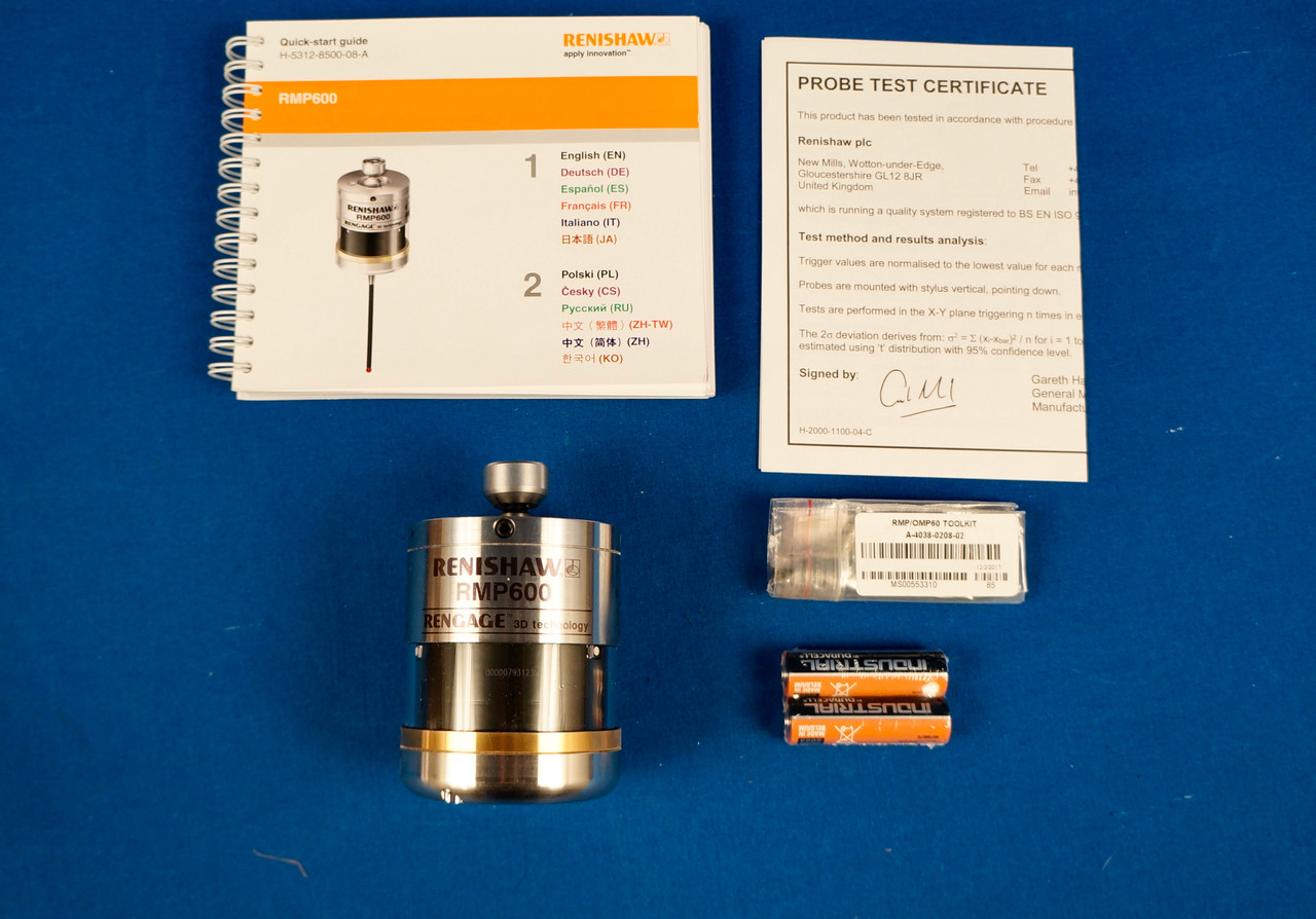 Renishaw RMP600-Q & RMI-Q Side Exit Radio CNC Machine Tool Interface ...