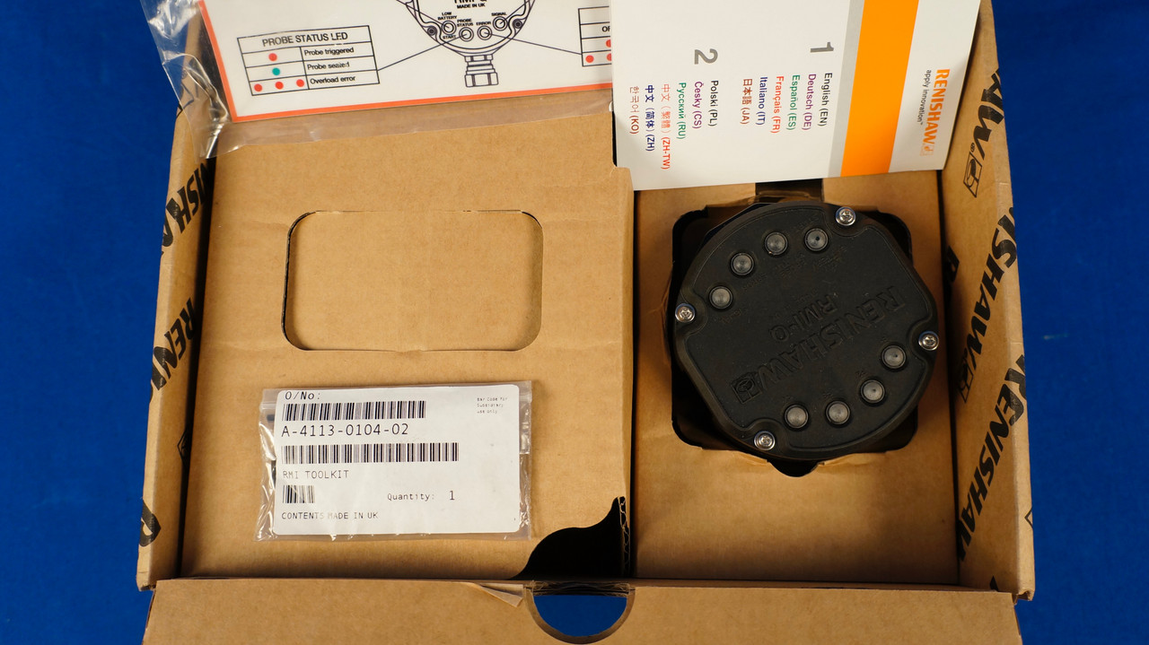 Renishaw RMP600-Q & RMI-Q Rear Exit Radio CNC Machine Tool Interface ...