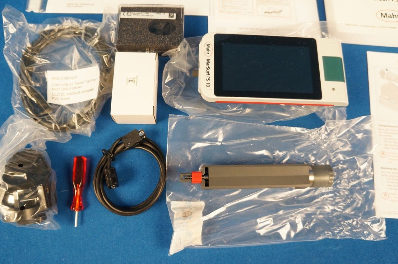 MAHR MarSurf PS10 /Surface Finish/Roughness/Tester/Profilometer Display ...