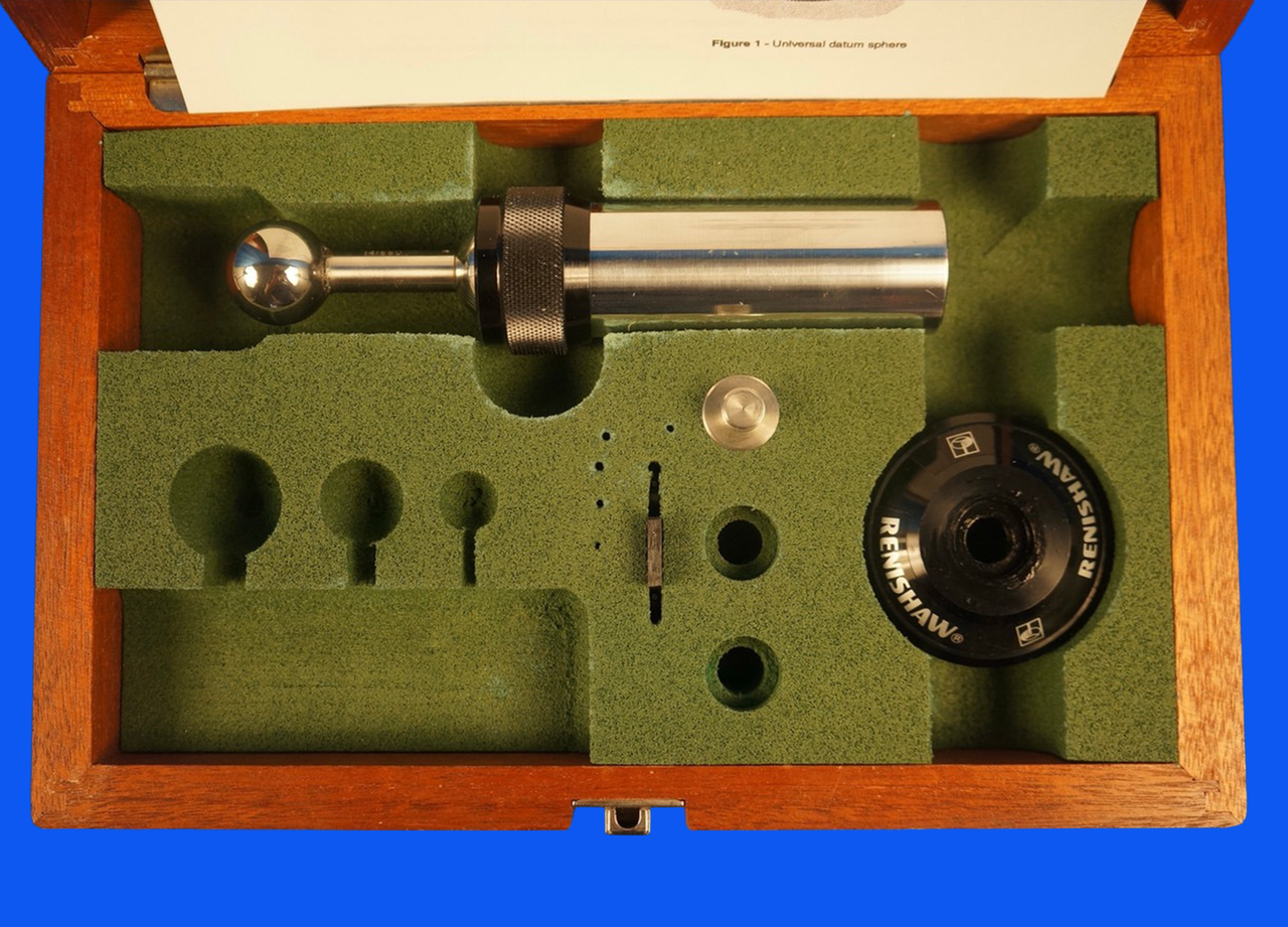 Renishaw CMM Probe Calibration 25 mm Datum Sphere Standard Tested with ...