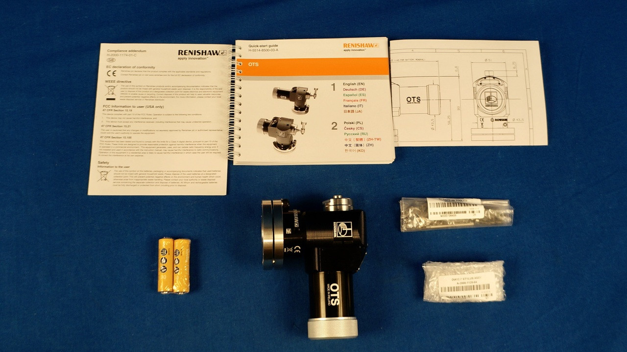 Renishaw Haas OTS AA Machine Tool Setting Probe New in Box with 1 Year ...