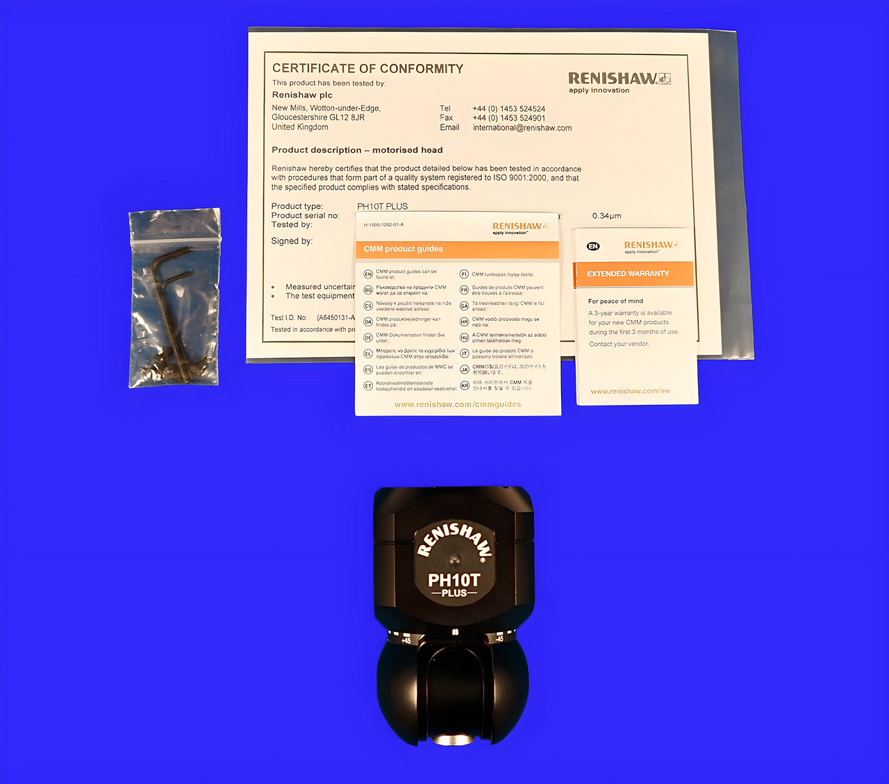 Renishaw PH10T PLUS CMM Probe Head 2019 Display Model A-5863-5000 ...