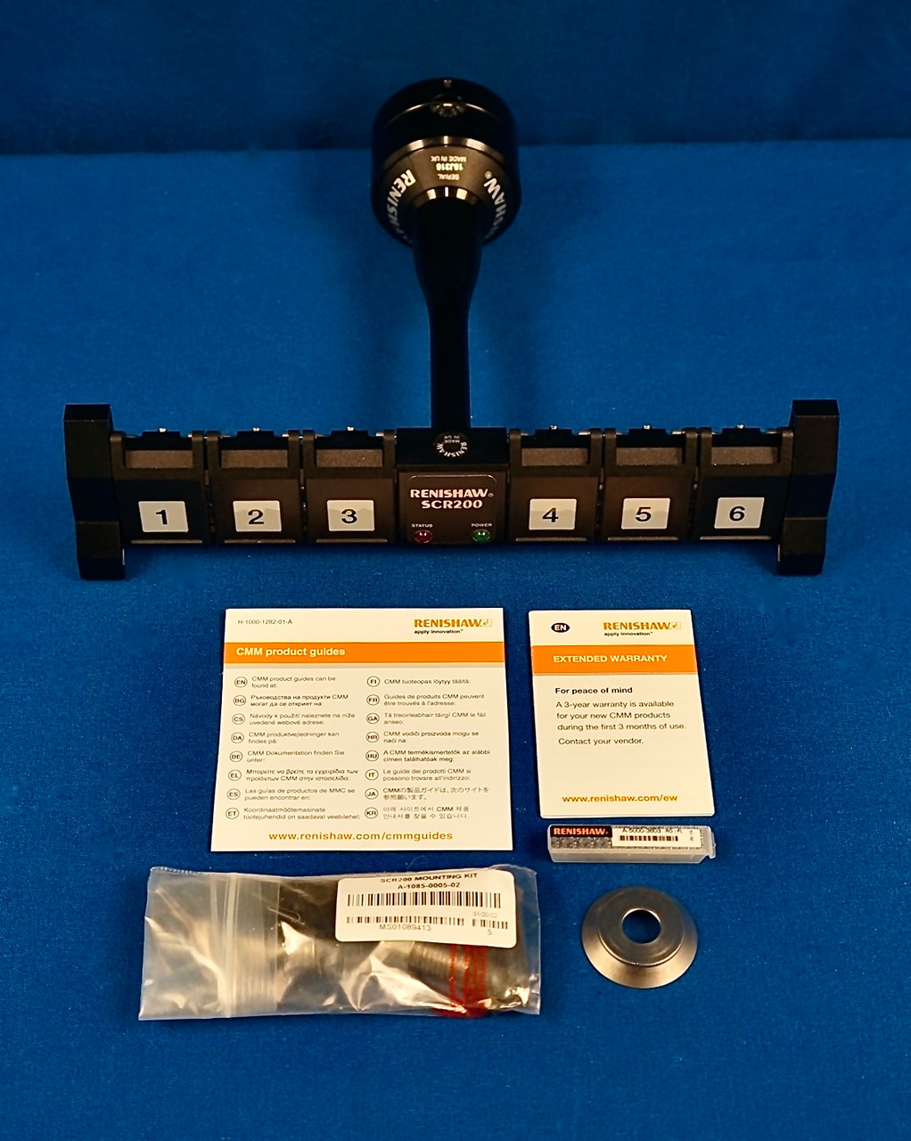 Renishaw SCR200 CMM Stylus Module Change Rack Display Model with 1 Year ...