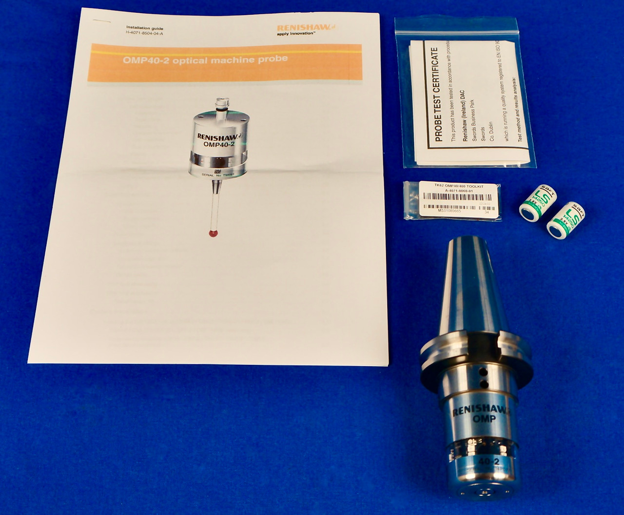 Renishaw OMP40-2 Machine Tool Probe & CAT40 Shank Display Model - 6 ...