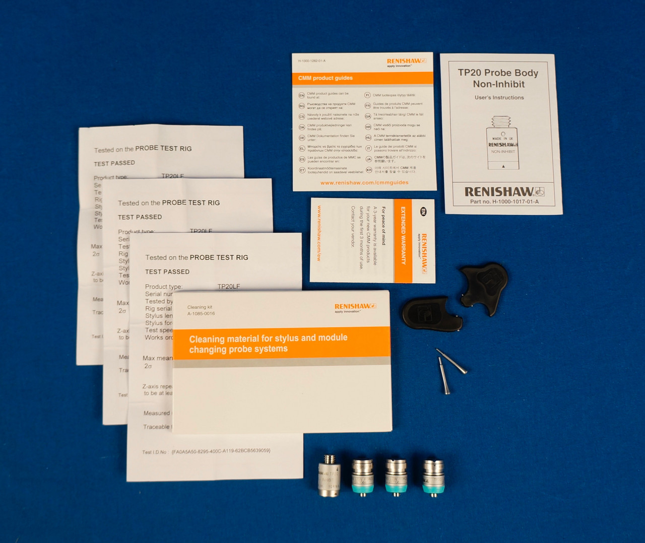 Renishaw TP20 NI CMM Probe Kit with 3 TP20 LF Modules New in Box with ...