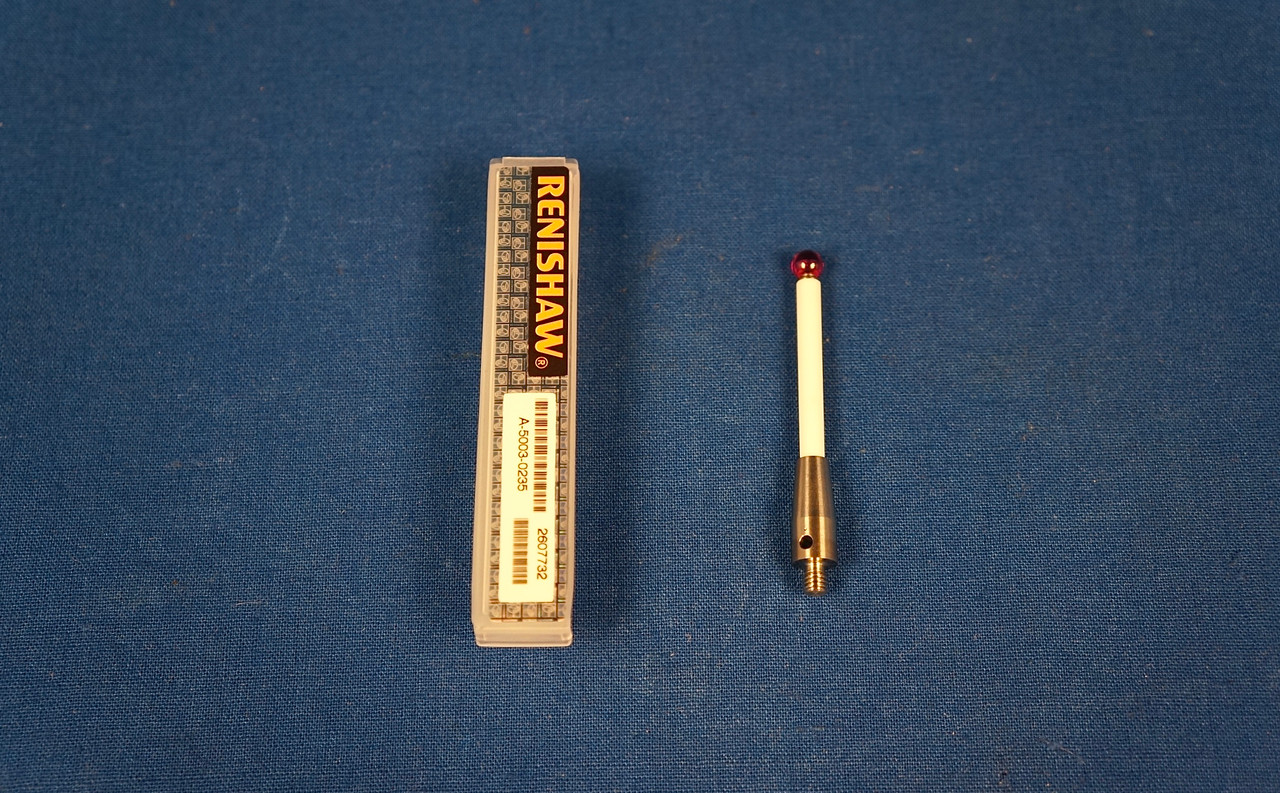 Renishaw M4 Ø5 mm Ruby Ball, Ceramic Stem, L 50 mm Machine Tool Styli ...